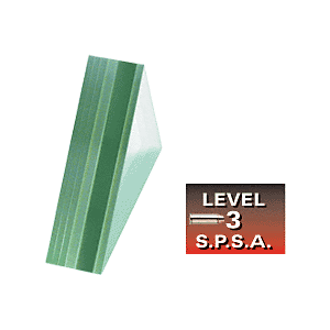 CRL BRGLASS3 Level 3 Bullet Resistant Glass (Custom Size)