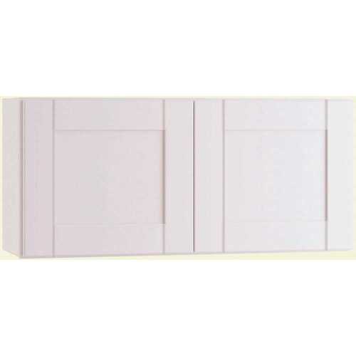 Contractor Express Cabinets W3015-XVW Vesper White Shaker Assembled ...