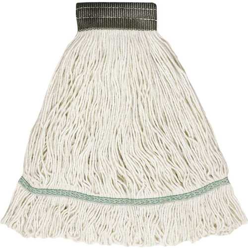 Renown RA02903 5 in. Headband LRG White Looped Rayon String Mop - Pair ...