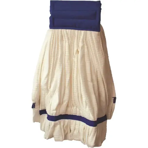 IMPACT LF0008-90 Microfiber String Mop Head with Canvas Headband Medium ...