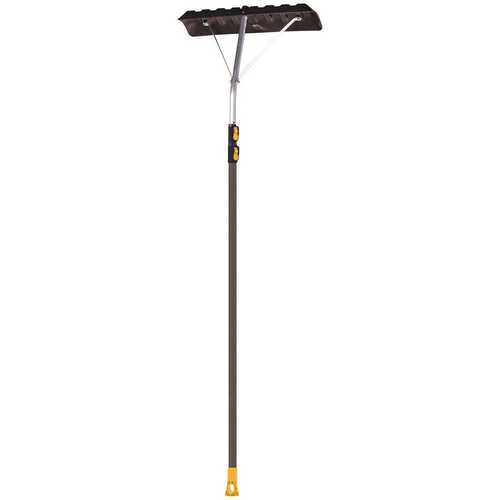True Temper 193055510 17 ft. Telescoping Roof Rake