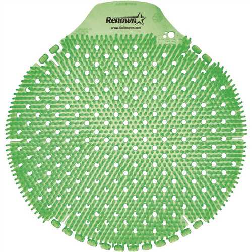 Renown TWDS-P-02 Tidal Wave Cucumber Melon Urinal Screen - pack of 6