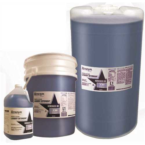 Renown REN05631-US 1 Gal. Fresh and Clean Laundary Detergent (4 Bottles ...