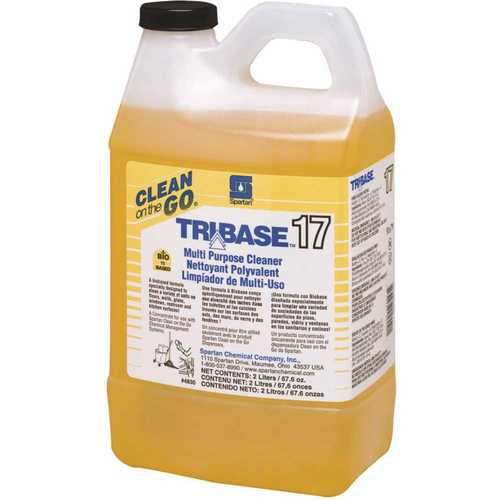 SPARTAN CHEMICAL COMPANY 483002 TriBase 2 Liter Multi Purpose Cleaner