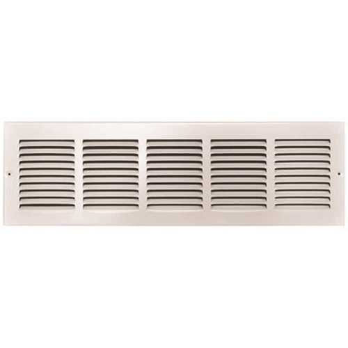 TruAire 170 24X06 24 in. x 6 in. White Stamped Return Air Grille