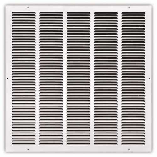 TruAire 170 24X24 24 in. x 24 in. White Stamped Return Air Grille