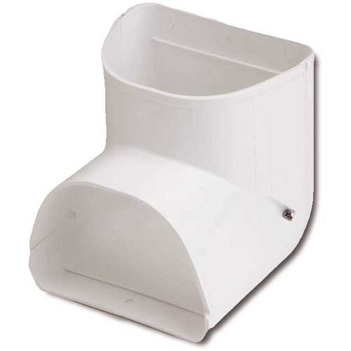 RectorSeal 84102 4-1/2 in. 90-Degree Inside Vertical Elbow in White
