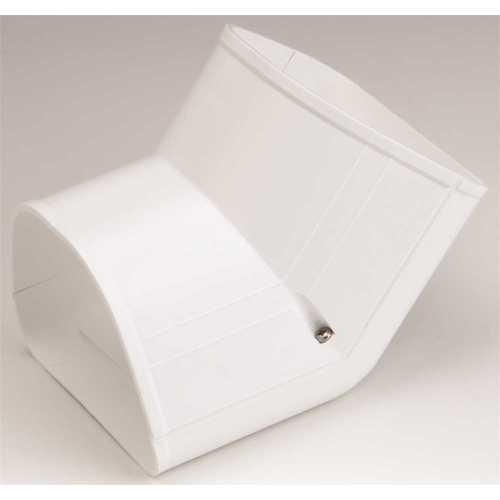 RectorSeal 84100 4-1/2 in. 45-Degree Inside Vertical Elbow in White