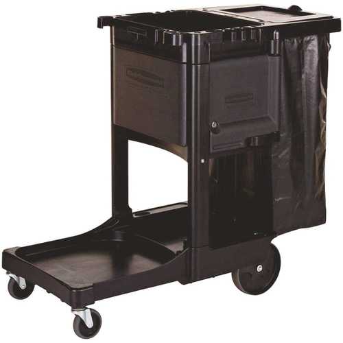 Rubbermaid RCP1861430 21.8 in. x 46 in. x 38 in. Executive Janitor ...