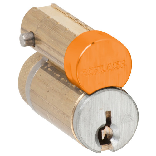 Schlage 23-030 ICC ORG FSIC Construction Core, Orange