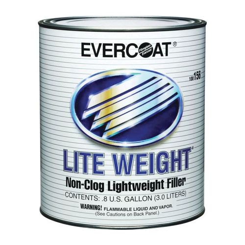Evercoat 100156 Professional Lightweight Body Filler, 3 L Can, Gray, Liquid