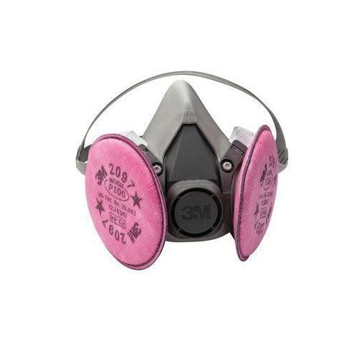 3M 07182 Half Facepiece Respirator Packout, Half Facepiece, Medium ...