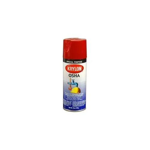 KRYLON 2116 Krylon OSHA Color Paints; Safety Red; 12 oz. Aerosol Buy Now
