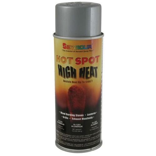 SEYMOUR 16-1201 Heat Resistant Spray Paint, 16 fl-oz Aerosol Can ...