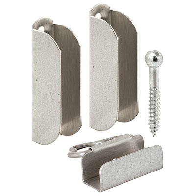 CRL L5551 Gray Window Screen Hardware Kit - Carded