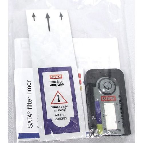 SATA 206292 Timer Starter Set with Holder, Use With: Sinter Filter