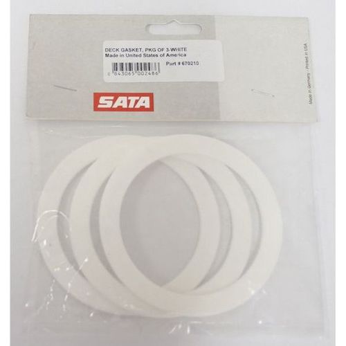 SATA 670210 Deck Gasket, White, Use With: Pressure Pots Buy Now