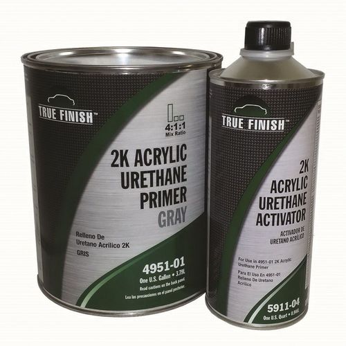 TRANSTAR 4951-01 2K Acrylic Urethane Primer, 1 gal Can, Gray, 4:1:1 Mixing