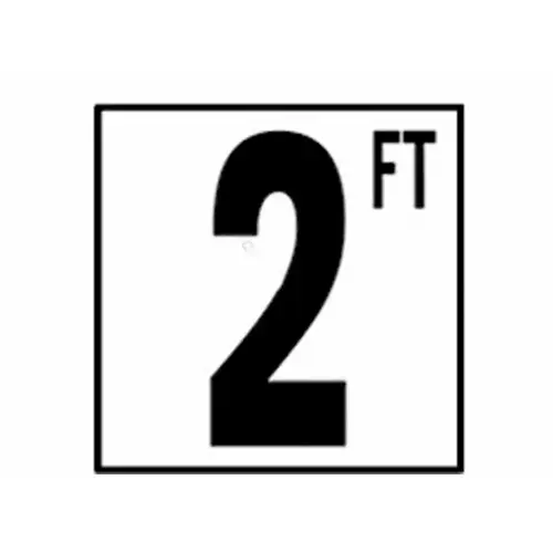 Custom Mosaics DM51-2020 5in Smooth 2 Ft Depth Marker Buy Now
