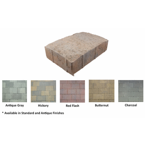 CST Pavers PRC060909S03 6x9 Antique Gry Std Roman Cobble