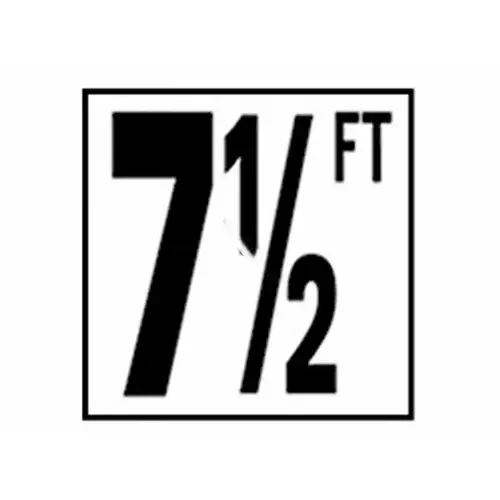 Custom Mosaics DM52-2075 5in Non-skid 7 1/2 Ft Depth Marker Buy Now