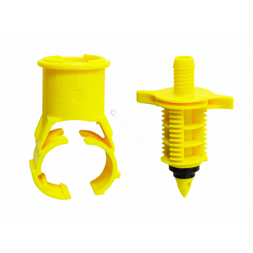 King Innovation BS9PVC Blazing Saddle Swing Pipe Barb F/ 1" Pvc Pipe