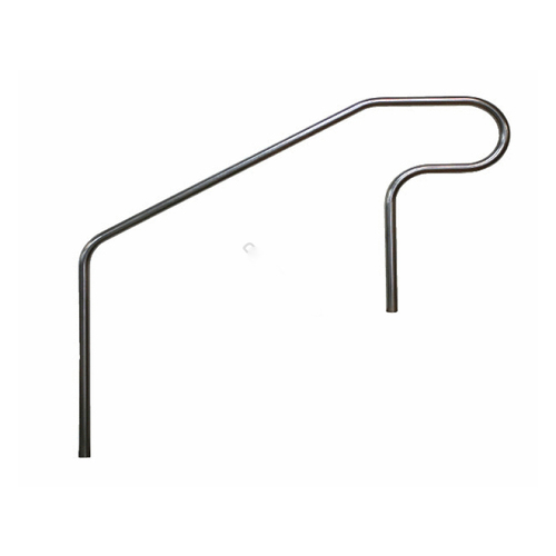 S.R. SMITH 2HR-6ADA 6' Stainless Steel Ada Extended 2 Bend Deck To ...