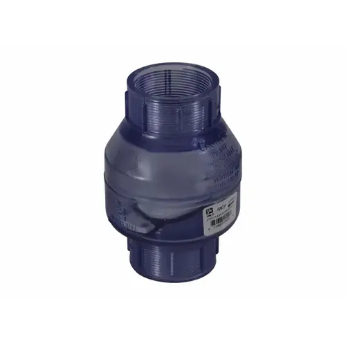NDS 1520C30 3" Flo Control Clear PVC Swing Check Sxs Buy Now