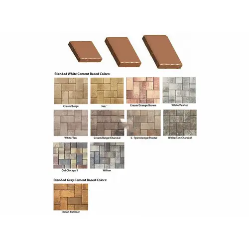 FLAGSTONE PAVERS LLC 43030060105 3 Piece 30mm Traverstone Paver Cream ...