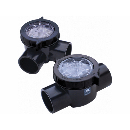 Waterway Plastics 600-7010 2"-2.5" Straight Cpvc Truseal Check Valve