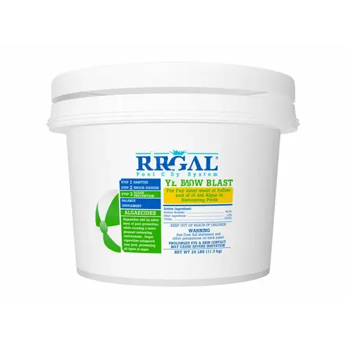SUNCOAST CHEMICALS 47243470 60/plt Regal 25# Yellow Blast Sodium Bromi ...