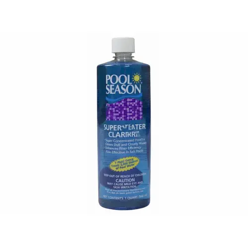 Pool Season 013-1270 Qt Pool Season Super Water Clarifier Blue Buy Now