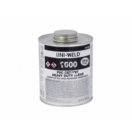 Oatey Supply Chain Services Inc 1524 United Elchem Gallon Pvc Heavy ...