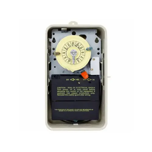 Intermatic T104R201 220v Dpst Outdoor Time Clock W/ Fireman's Switch ...