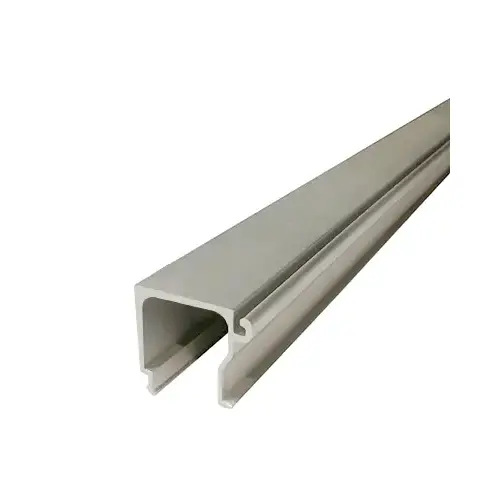 CRL-U.S. Aluminum 45XHE11 Clear Anodized Interior Glaze Glass Stop - 24 ...