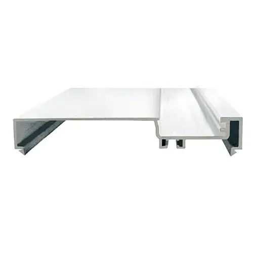 CRL-U.S. Aluminum RW65652 6" Male Split Mullion, White Kynar Paint- 24 ...