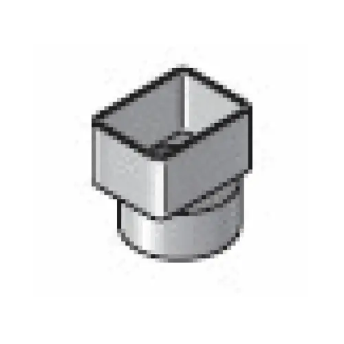 NDS 9P03 Nds 3" Drain 3" Pvc Down Spout Adapter Nds White Buy Now