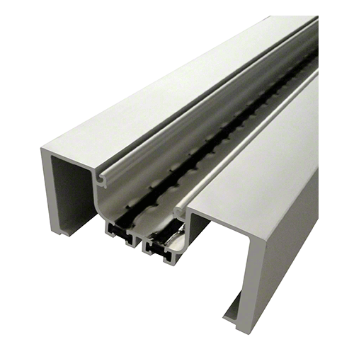 CRL-U.S. Aluminum 45XVB11 Clear Anodized Open Back Heavy Wall Mullion ...