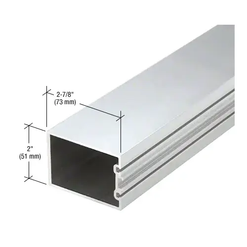 CRL-U.S. Aluminum CW26099 Mill 2-7/8" Structural Silicone Glazed ...