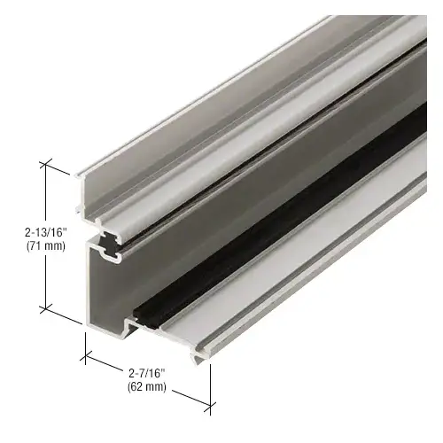 CRL-U.S. Aluminum CW95811 Door Jamb Pressure Bar, Thermally Improved ...