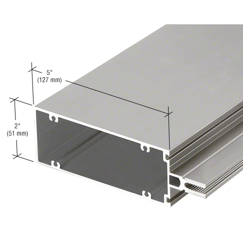 CRL-U.S. Aluminum CW21512 5" Vertical/Horizontal Mullion for Screw ...