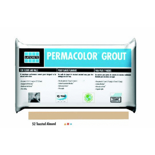 Laticrete 2552-0408-2 8# Toasted Almond Permacolor Cement Grout