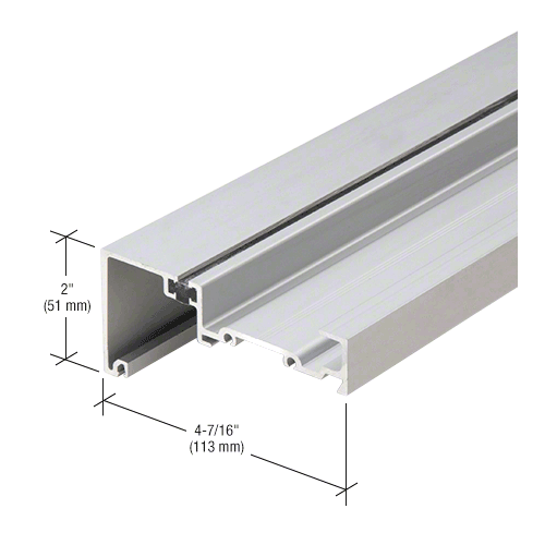 CRL-U.S. Aluminum FT57311 Clear Anodized Header, Thermally Improved ...