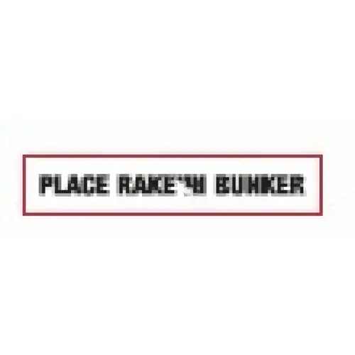 STANDARD GOLF COMPANY 11000 1" X 5 1/2" Place Rake In Bunker Decal Buy Now