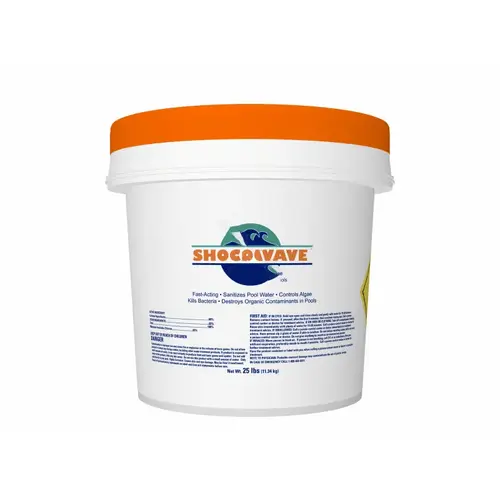 ShockWave 25240 36/pal Cal-hypo 25# Shockwave 68% Granular White Buy Now