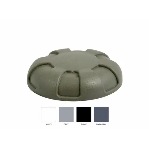 Waterway Plastics 662-3611 Knob - 6 Spoke Design 1" Air Control - Blk ...