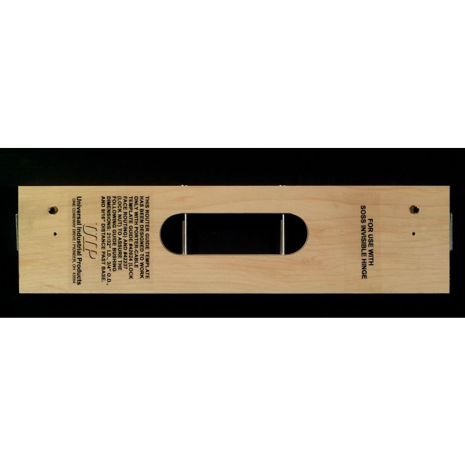 Hinge Jig SOSS 103-IT Wood Router Guide Template For #103 Invisible ...