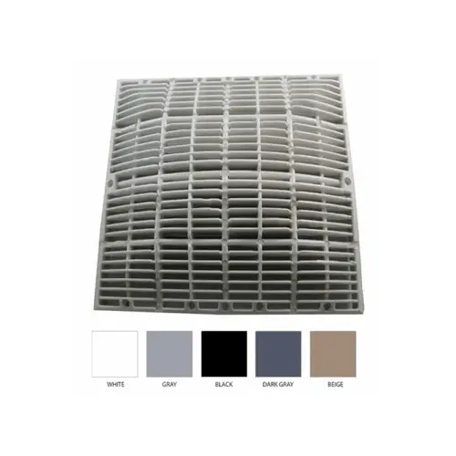 Waterway Plastics 642-4721 V Pool Grate 12" X 12" - Vgb2008. Black Buy Now