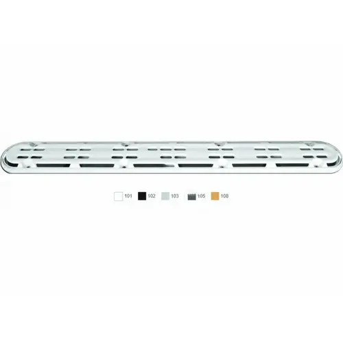 AQUASTAR POOL PRODUCTS INC 32CDAVFR102 32" Black Channel Drain Frame ...