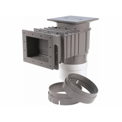 Waterway Plastics 540-8610 1pc 2"s White Std Fiberglass Ig Skimmer